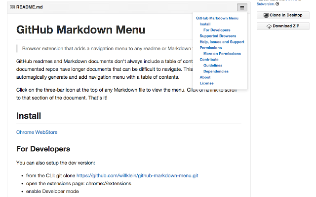 GitHub를 보기 쉽게해주는 확장 기능 - RWDB
