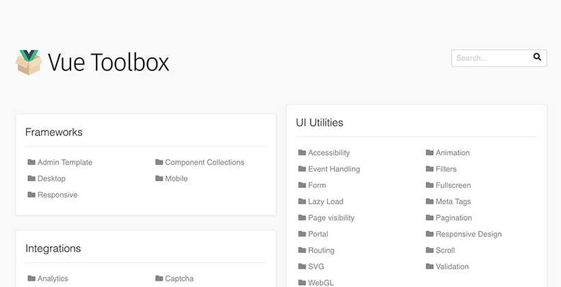 VueToolbox Resource - RWDB