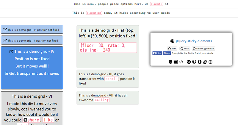 스크롤에 반응하는 jQuery플러그인 모음 10가지 - RWDB