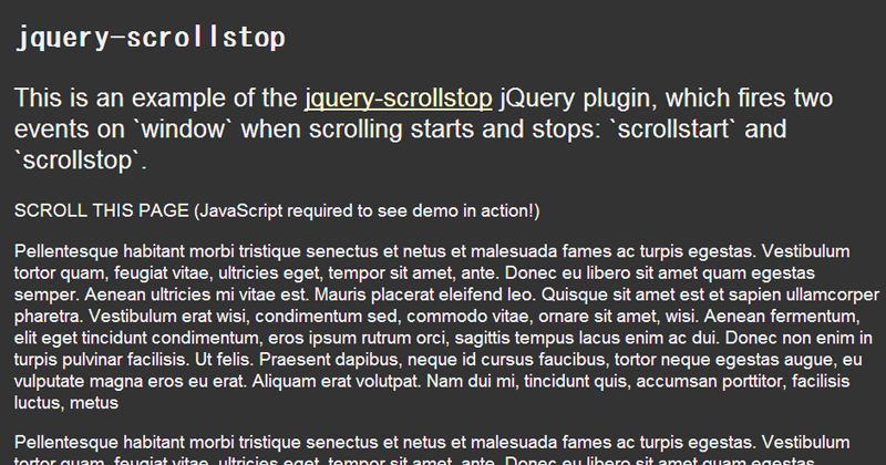 스크롤에 반응하는 jQuery플러그인 모음 10가지 - RWDB