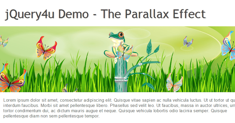 페럴렉스 스크롤 : 네이버 블로그