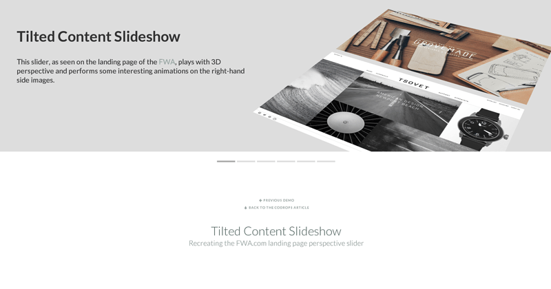 사용이 쉽고 강력한 슬라이더 jQuery플러그인 모음8가지 - RWDB