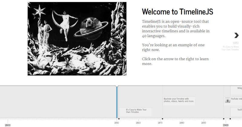 연혁등의 타임라인 형식의 컨텐츠 구현 가능 jQuery플러그인 15가지 - RWDB