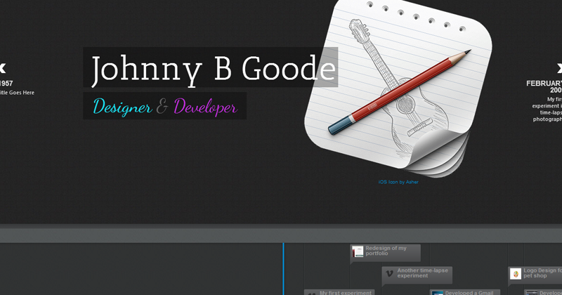 연혁등의 타임라인 형식의 컨텐츠 구현 가능 jQuery플러그인 15가지 - RWDB