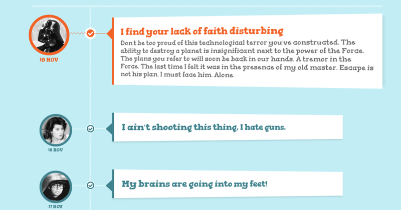 연혁등의 타임라인 형식의 컨텐츠 구현 가능 jQuery플러그인 15가지 - RWDB