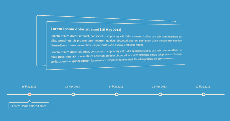 연혁등의 타임라인 형식의 컨텐츠 구현 가능 jQuery플러그인 15가지 - RWDB