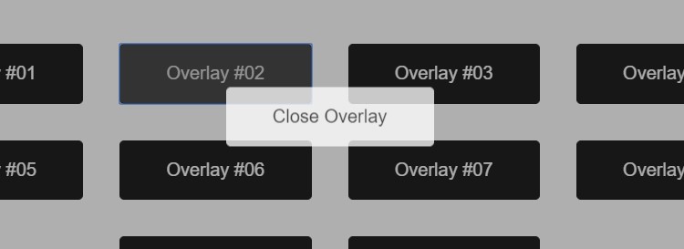 CSS로 구현하는 오버레이 시 효과 3가지!! - RWDB